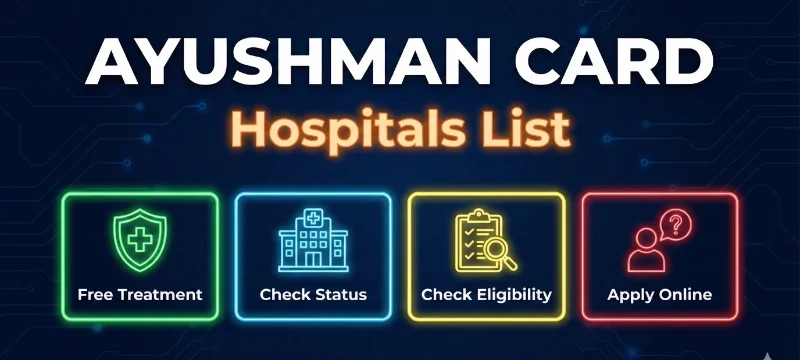 Ayushman Card Hospital List 2026 | Get Bharat card's 5 Lakh