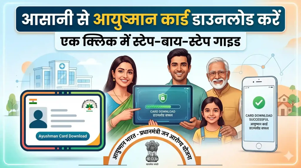 Ayushman Card Download 2026 | PMJAY Card Eligibility Check